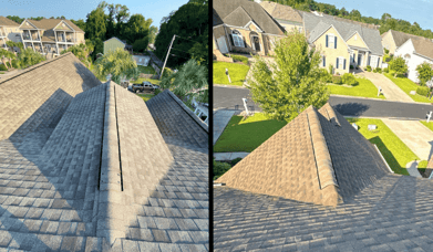 Comparing GAF Timberline Roof Shingles: Natural Shadow vs. HDZ